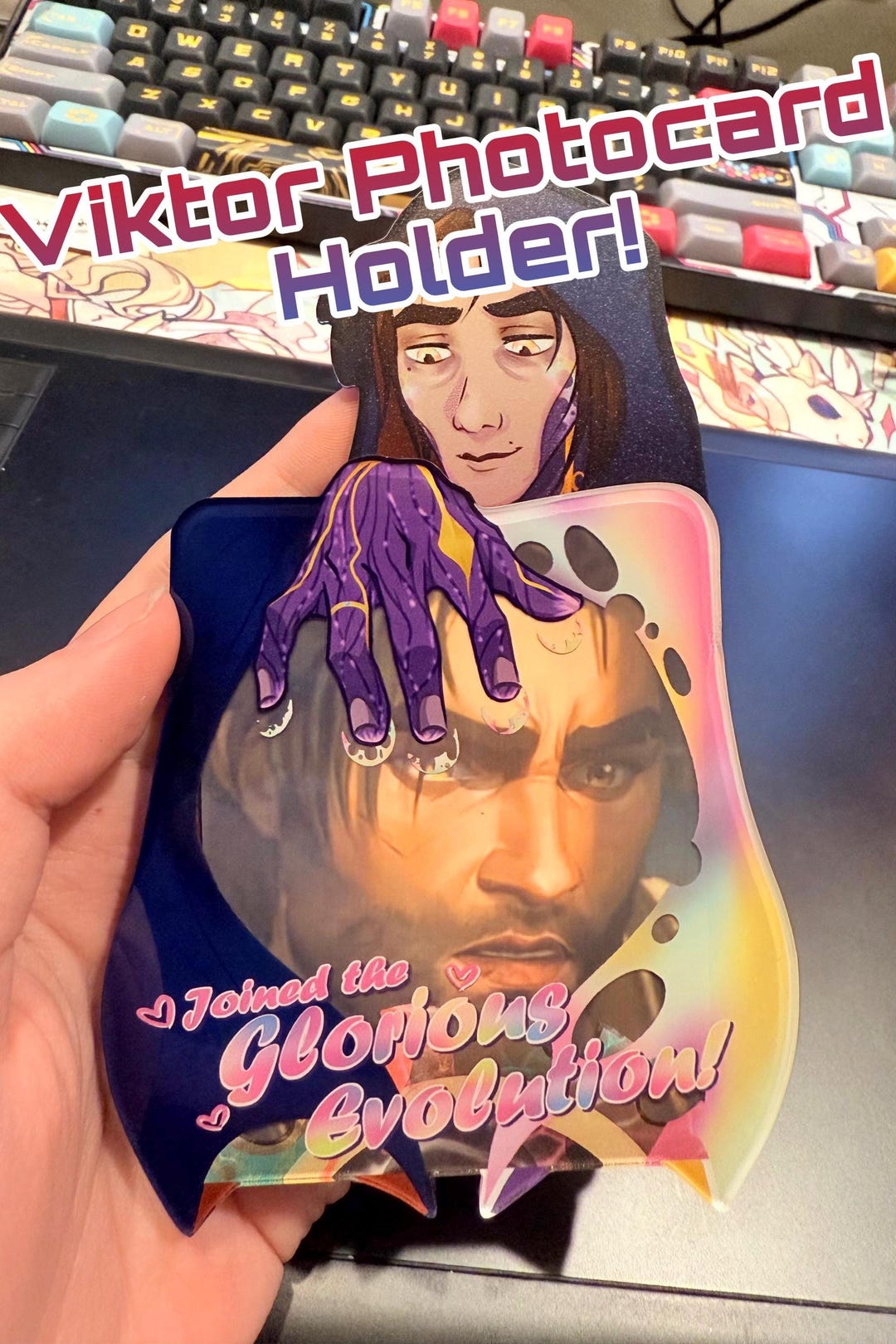 Viktor Arcane Photocard Holder (lol) - Etsy