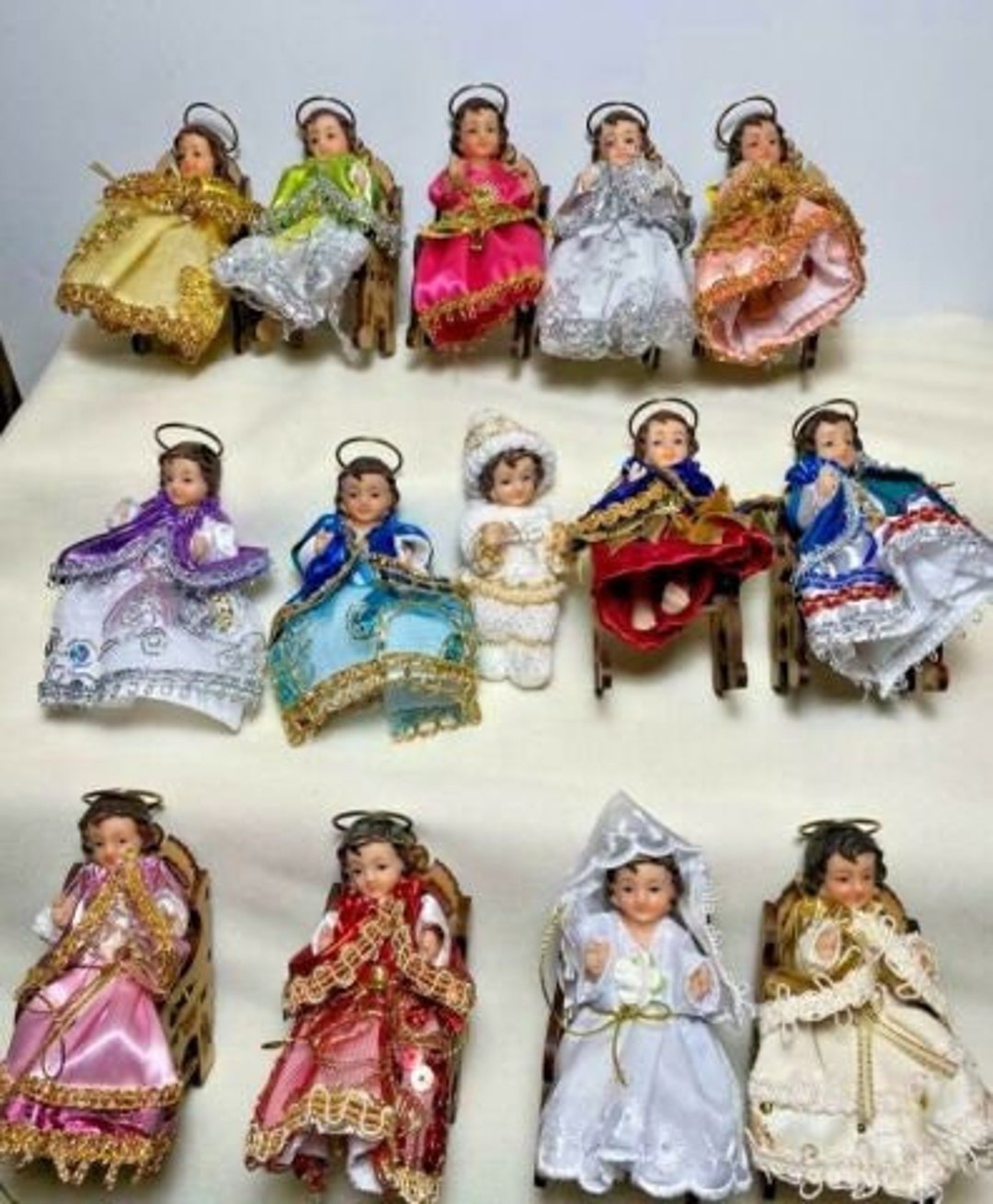 Ropita Miniatura , Ropa De Niño Dios , Baby Jesus Dress , Traje De Niño ...