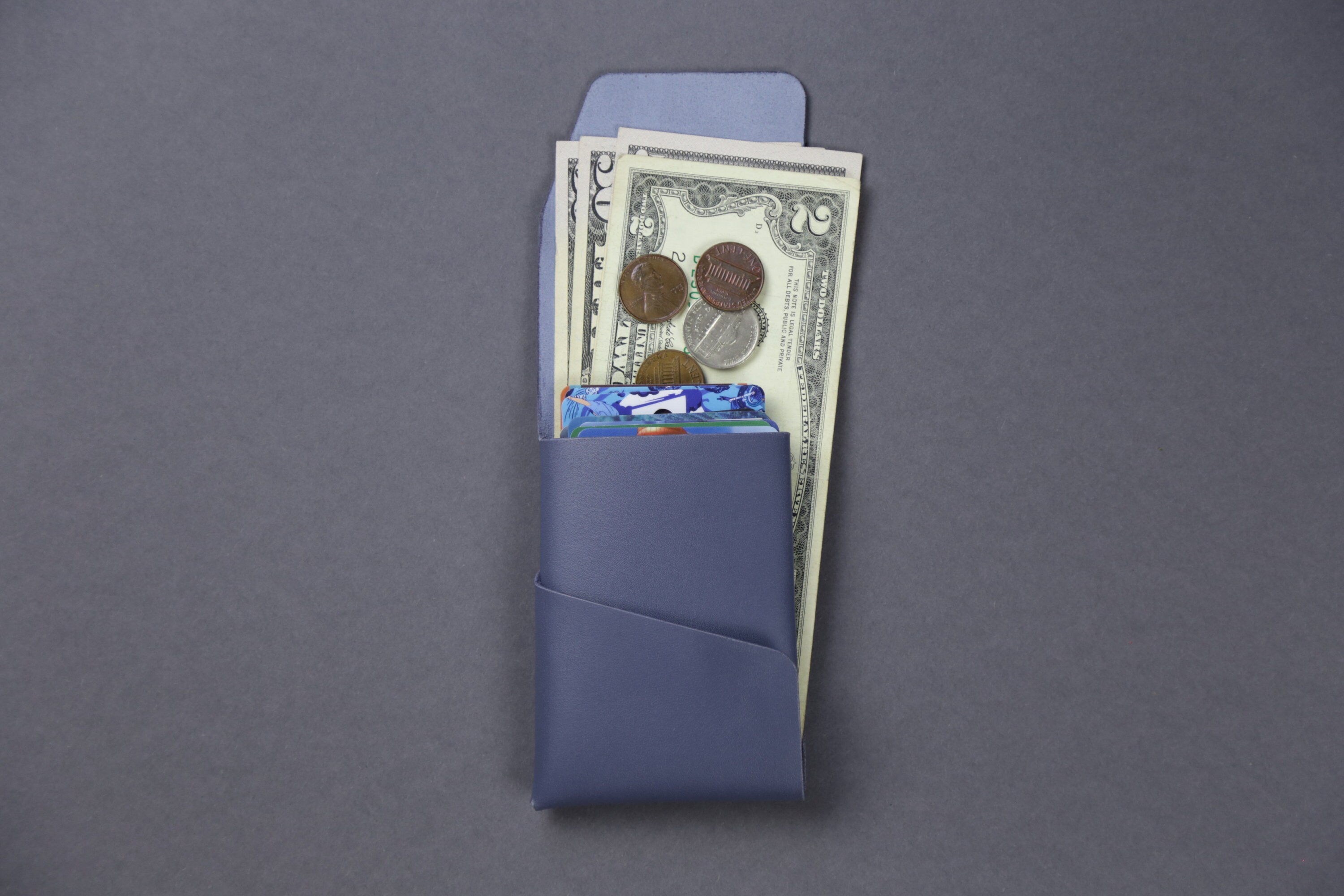 EURO Sized Leather Wallet Pattern | Minimalist Leather Wallet PDF ...