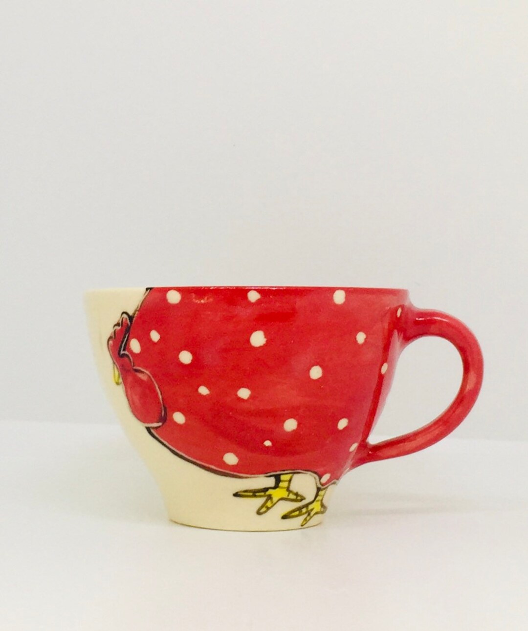 Red Chook Teacup - Etsy Australia