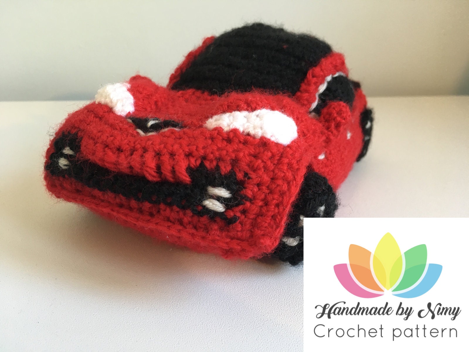 Crochet Sport Car Pattern - Etsy