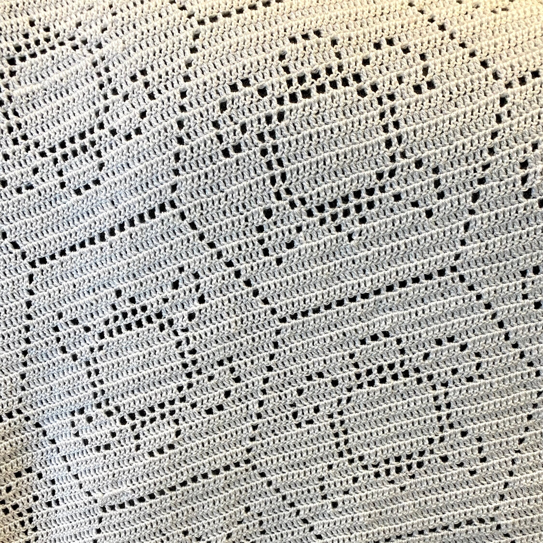 Swimming Turtles Filet Crochet Blanket - Etsy