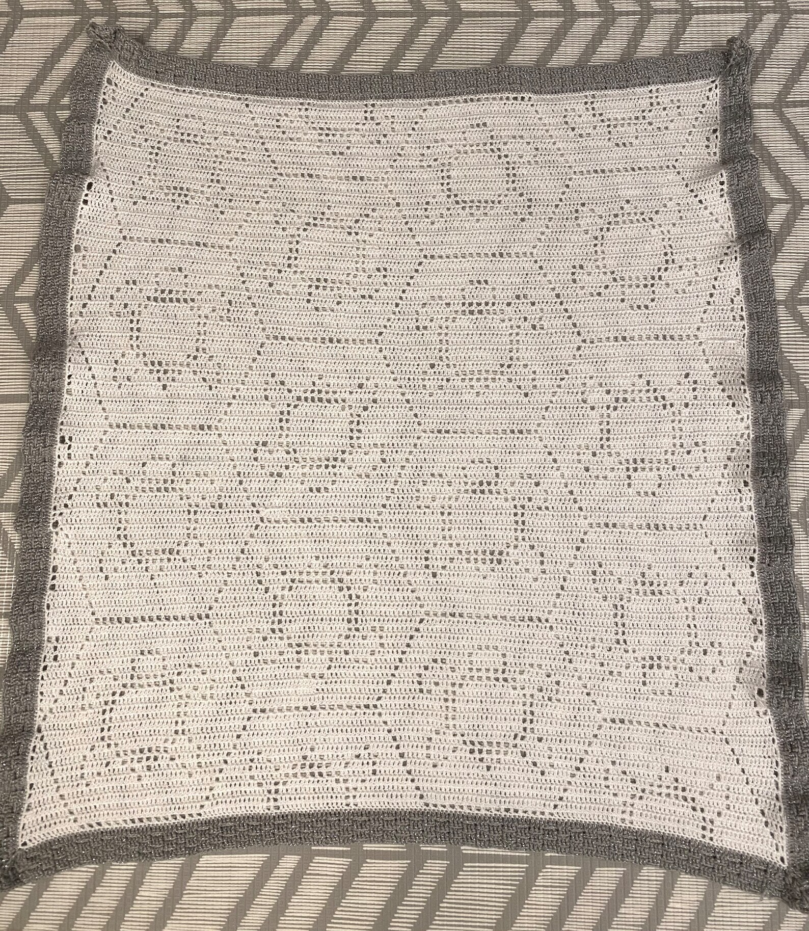 Swimming Turtles Filet Crochet Blanket - Etsy