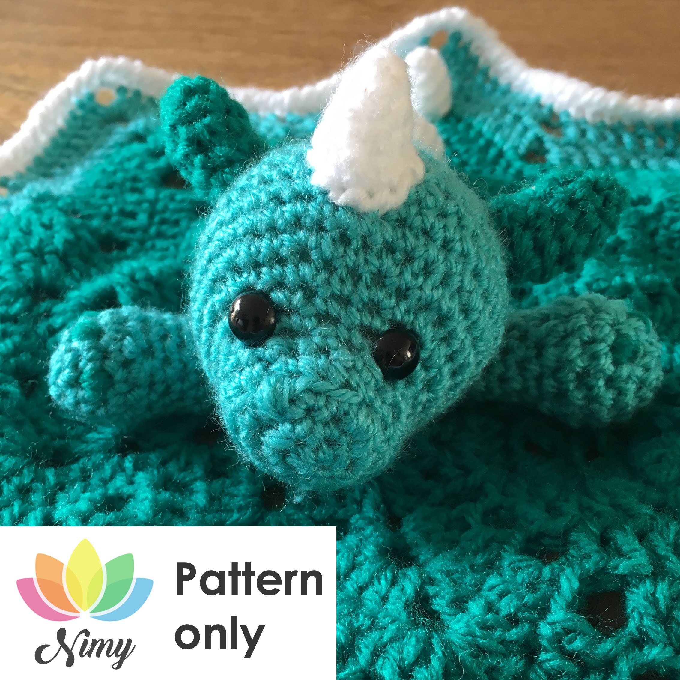 Dragon Security Blanket Crochet Pattern - Etsy
