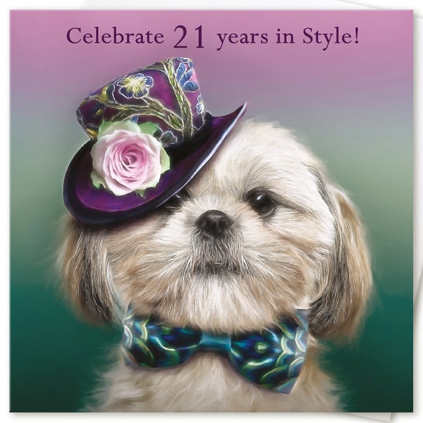 21st Birthday Dog - Etsy