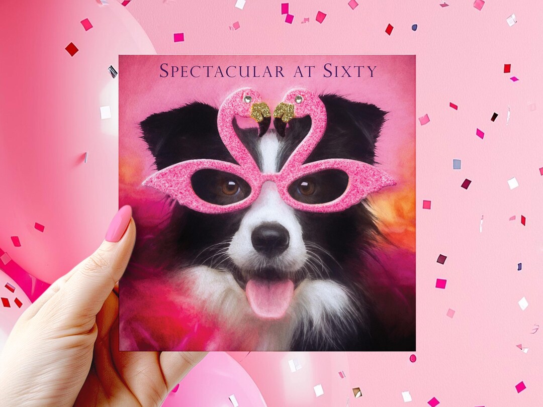 60th Birthday Card for Women Her - Funny Age 60 - Spectacular at Sixty ...
