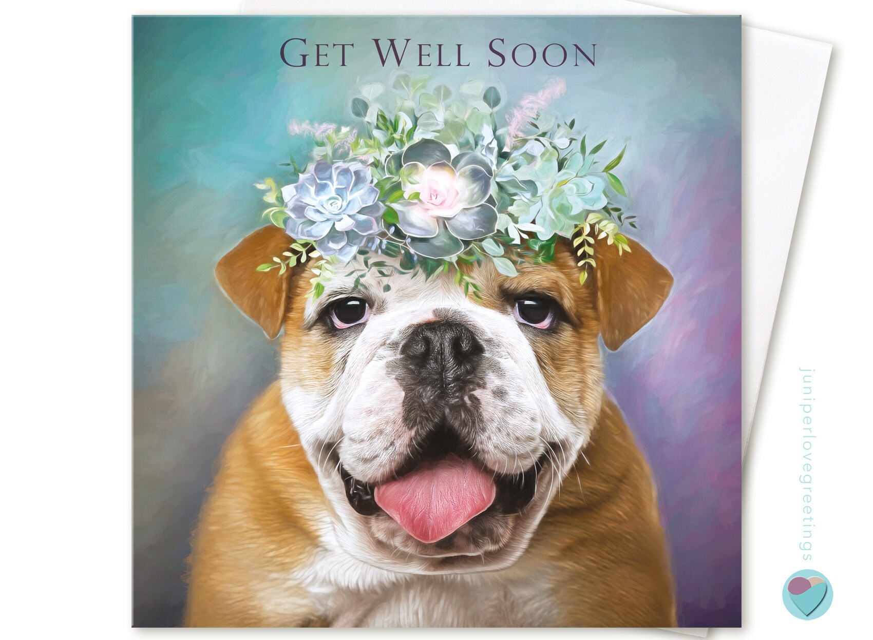 Get Well Soon Bulldog