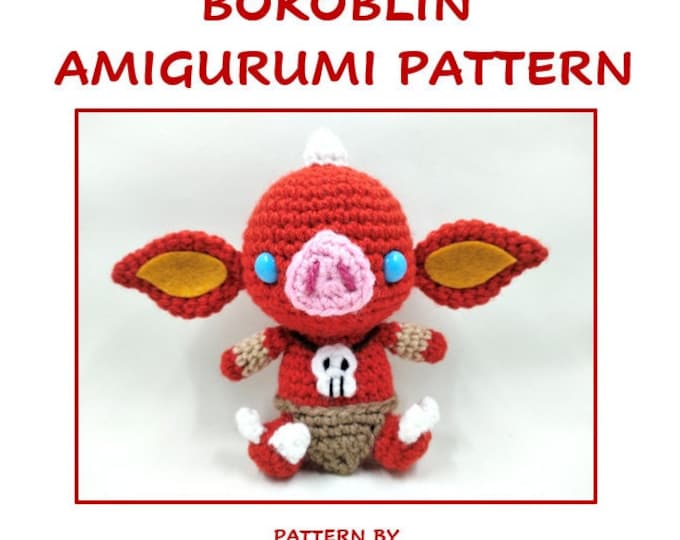 PDF File Pig Goblin Amigurumi Crochet Pattern - Etsy