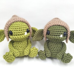 MADE TO ORDER Crochet Snak the Baby Goblin Amigurumi - Etsy