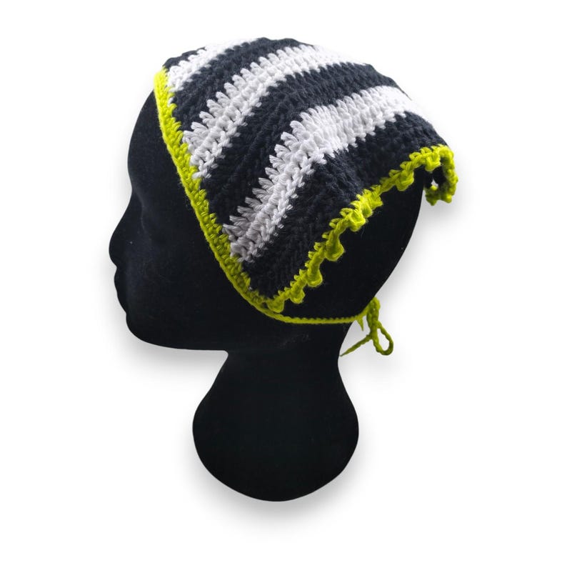 READY TO SHIP Crochet Cotton Bio-exorcist Bandana Hair Scarf - Etsy