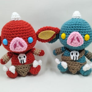 MADE TO ORDER Pig Goblin Crochet Amigurumi - Etsy