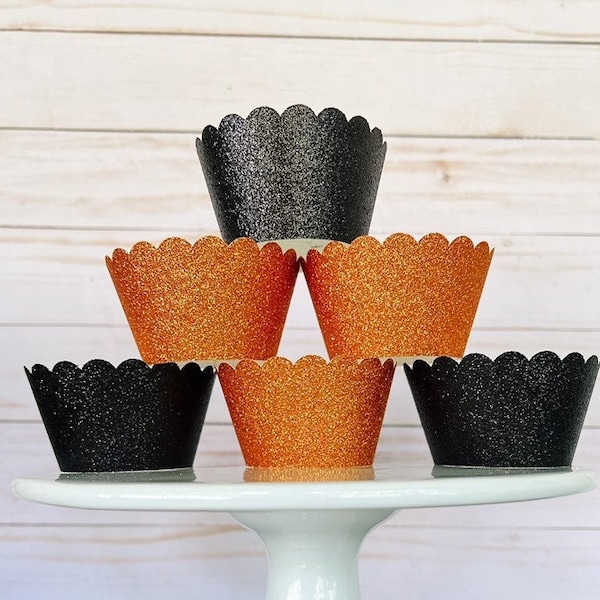 Halloween Cupcake Wrapper - Etsy