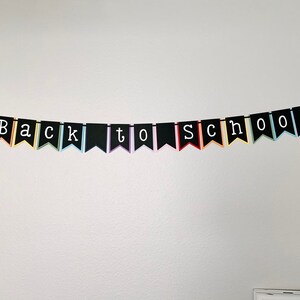 Back to School Banner / Welcome Classroom Banner / Classroom Decor ...