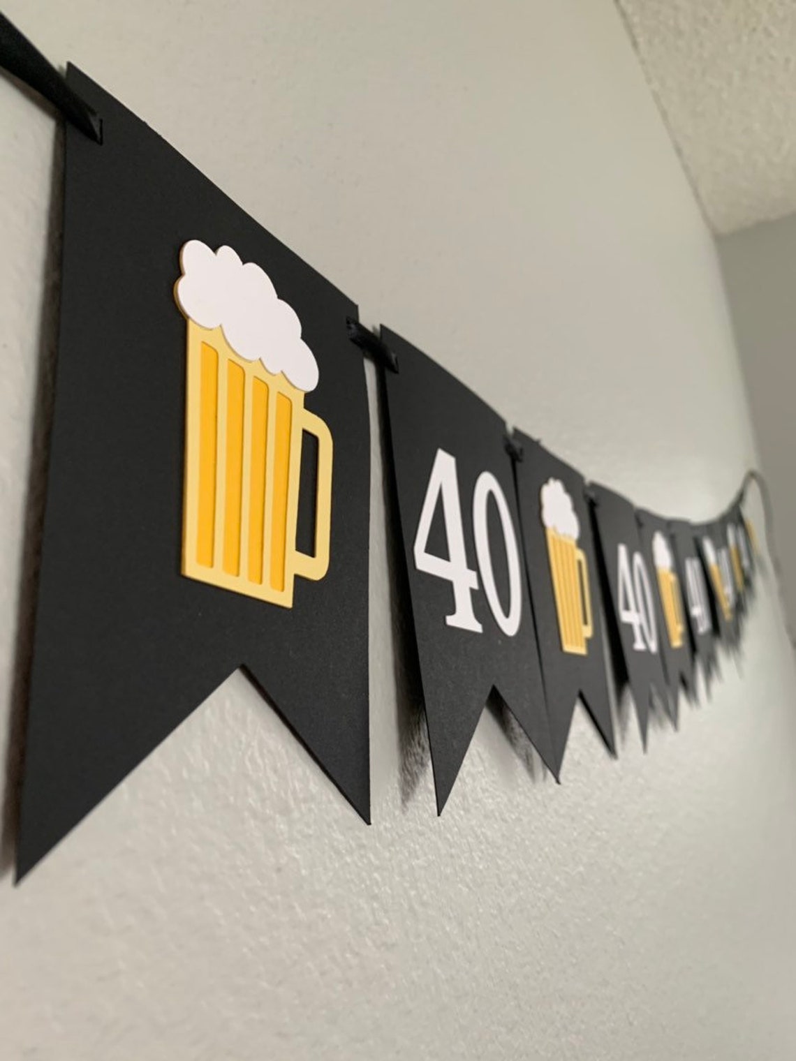 Beer Birthday Banner / Beer Birthday / 30th Birthday Banner / | Etsy
