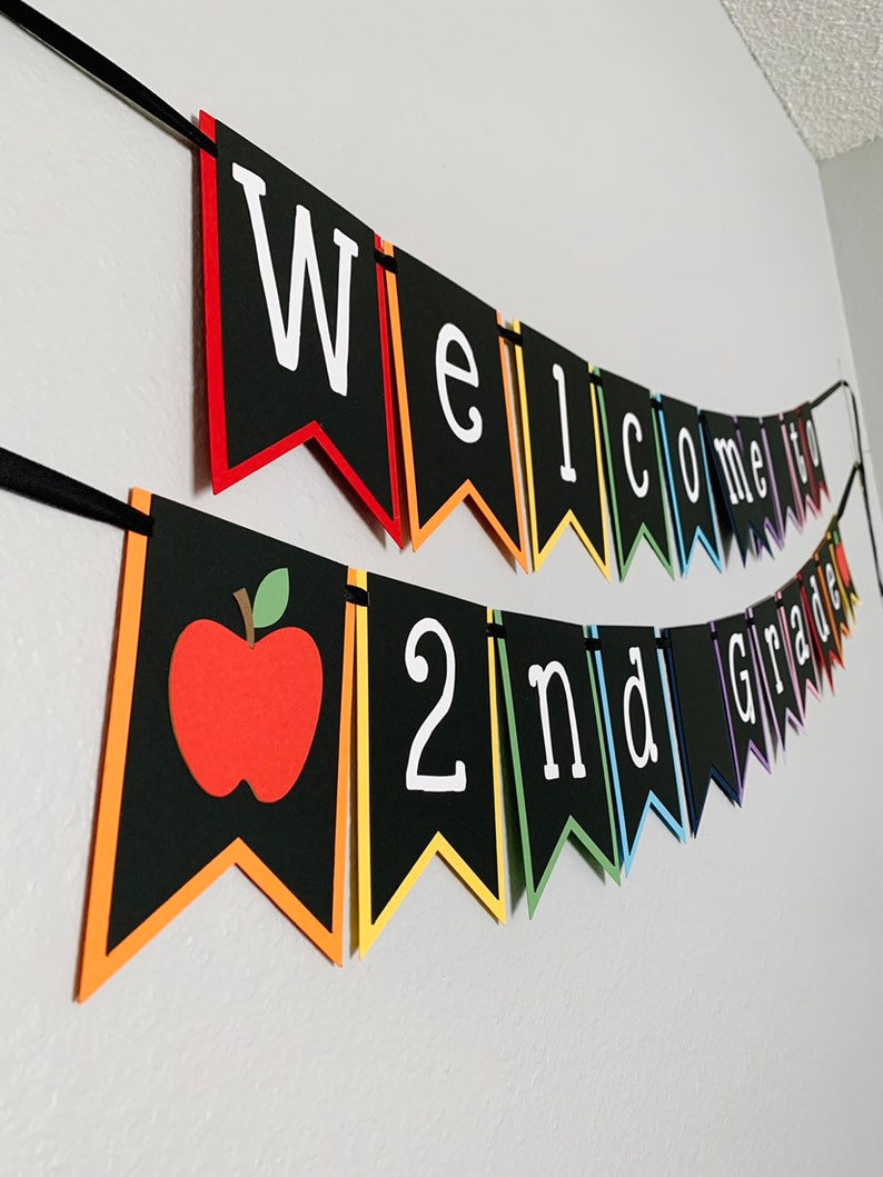 Welcome Classroom Banner / Back to School Banner / Classroom Decor ...