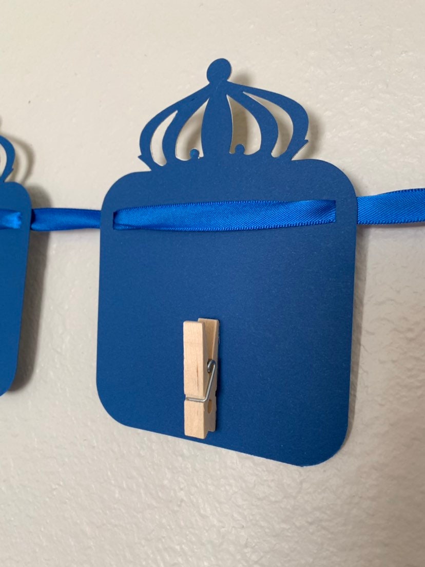 Royal Prince Monthly Photo Banner / Prince First Birthday Boy - Etsy