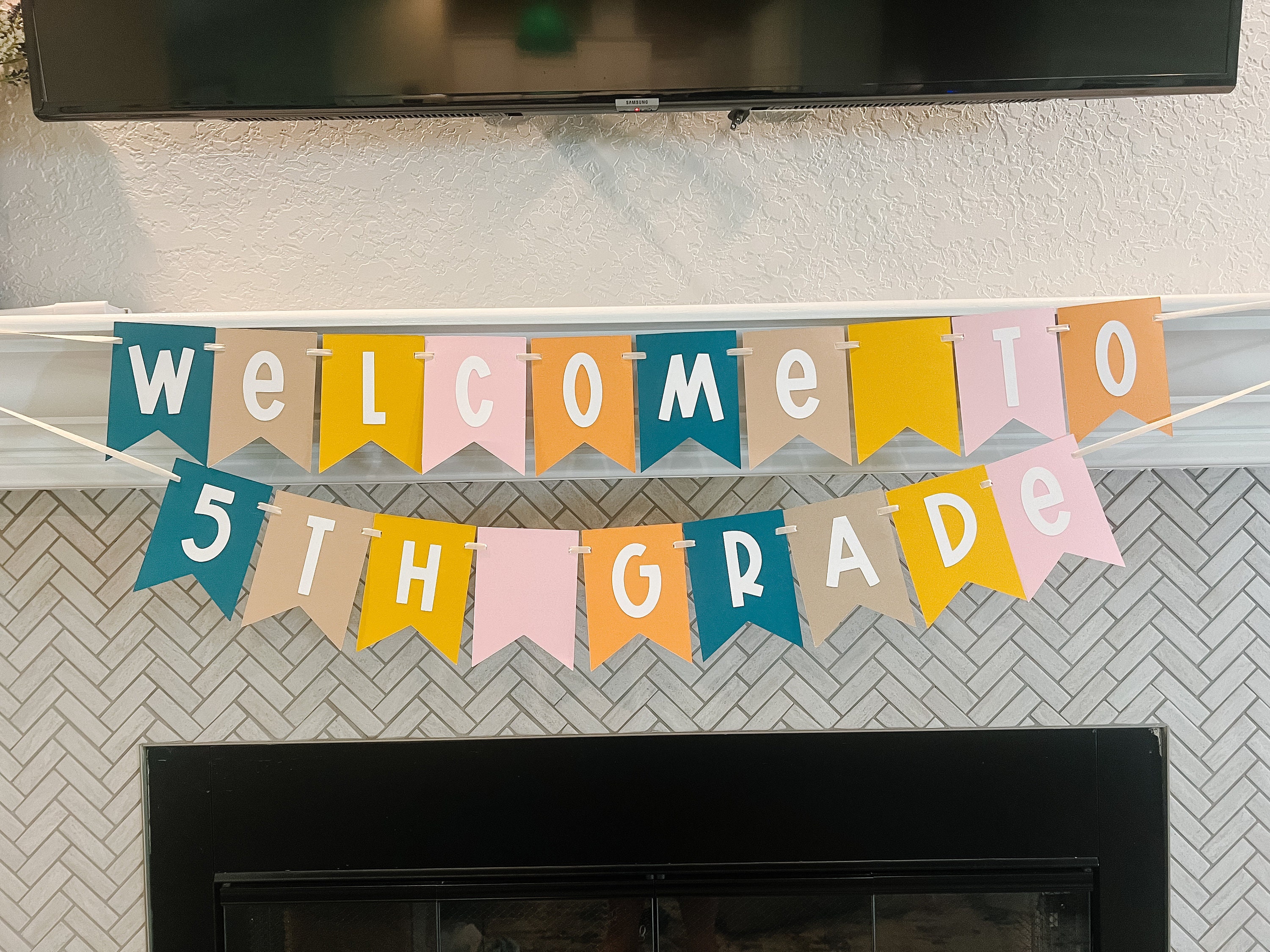 Welcome Classroom Banner / Back to School Banner / Boho Classroom Decor ...