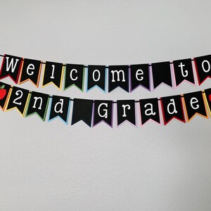 Welcome Classroom Banner / Back to School Banner / Classroom Decor ...