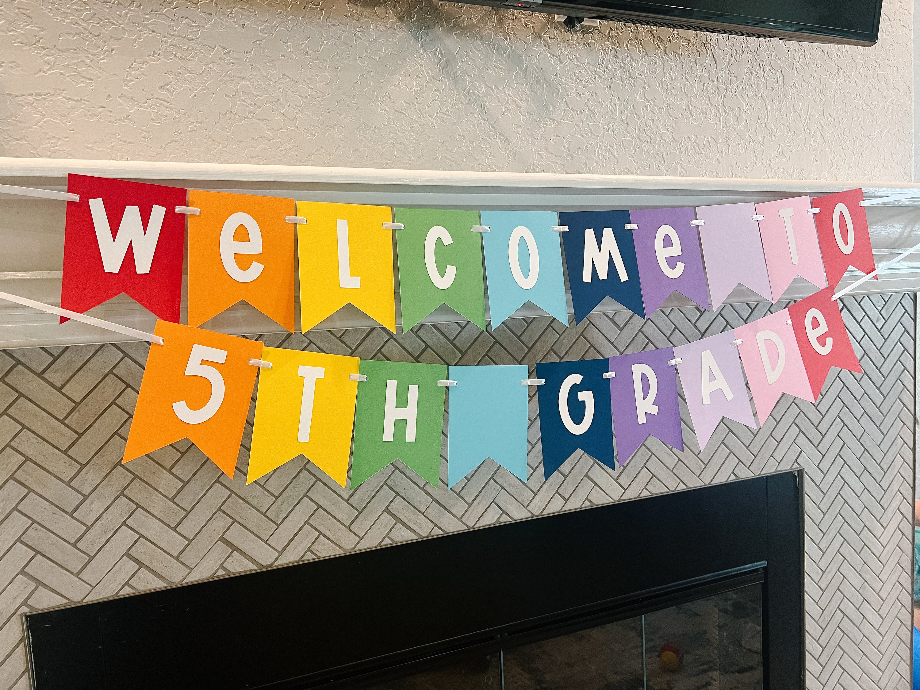 Welcome Classroom Banner / Back to School Banner / Boho Classroom Decor ...