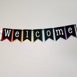 Welcome Classroom Banner / Back to School Banner / Classroom Decor ...