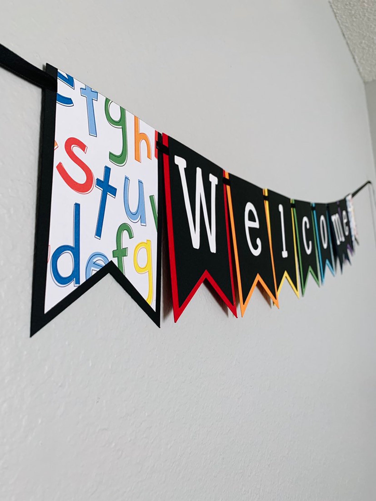 Welcome Classroom Banner / Back to School Banner / Classroom - Etsy
