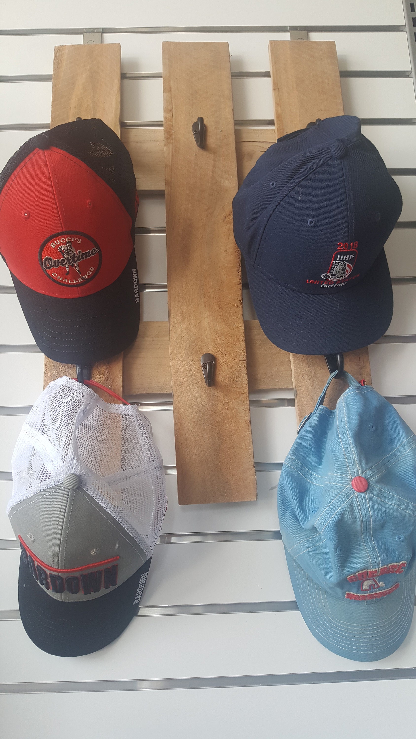 Hat Rack Made From Pallet Wood - Etsy Sweden