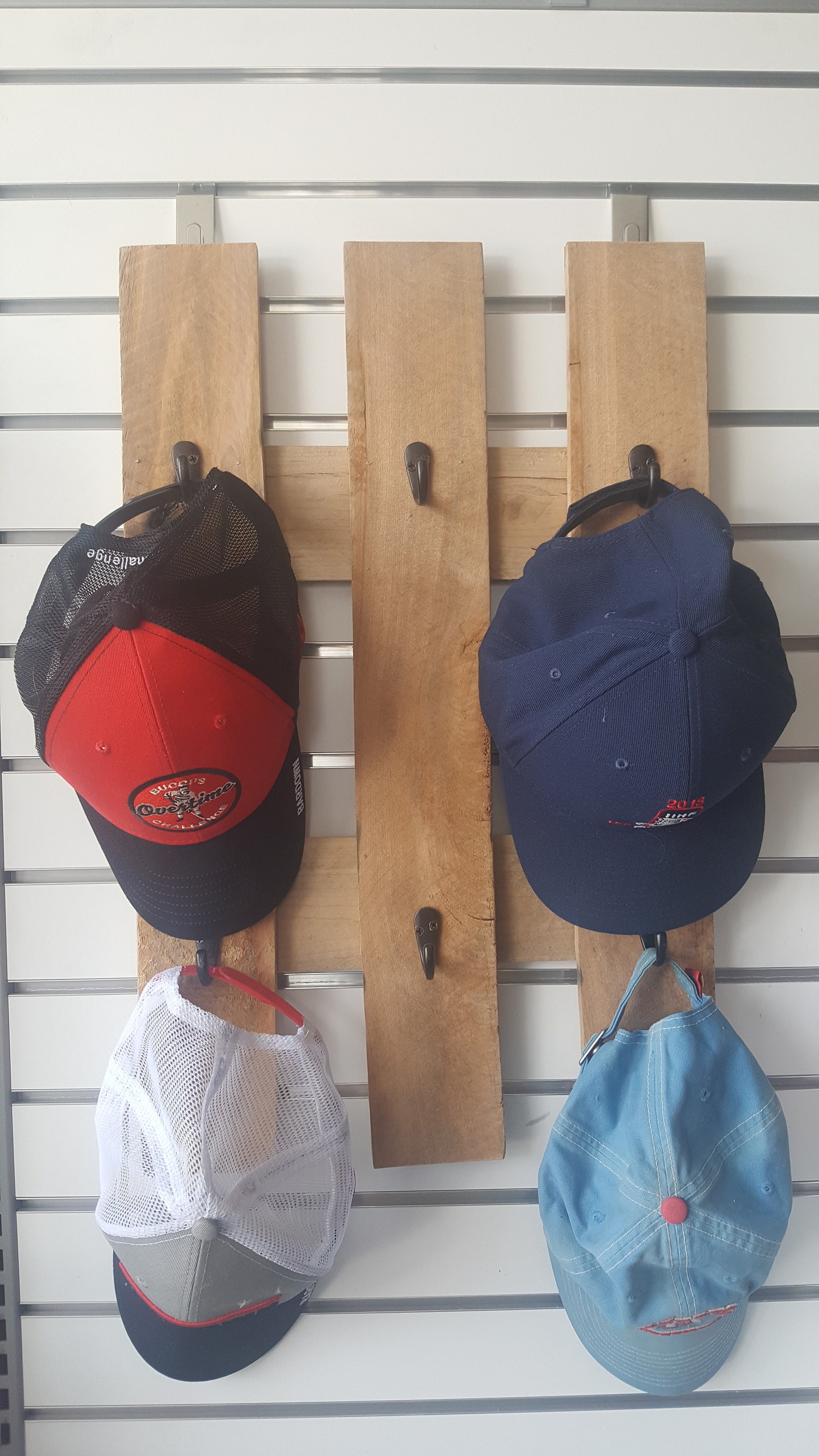 Hat Rack Made From Pallet Wood - Etsy Sweden