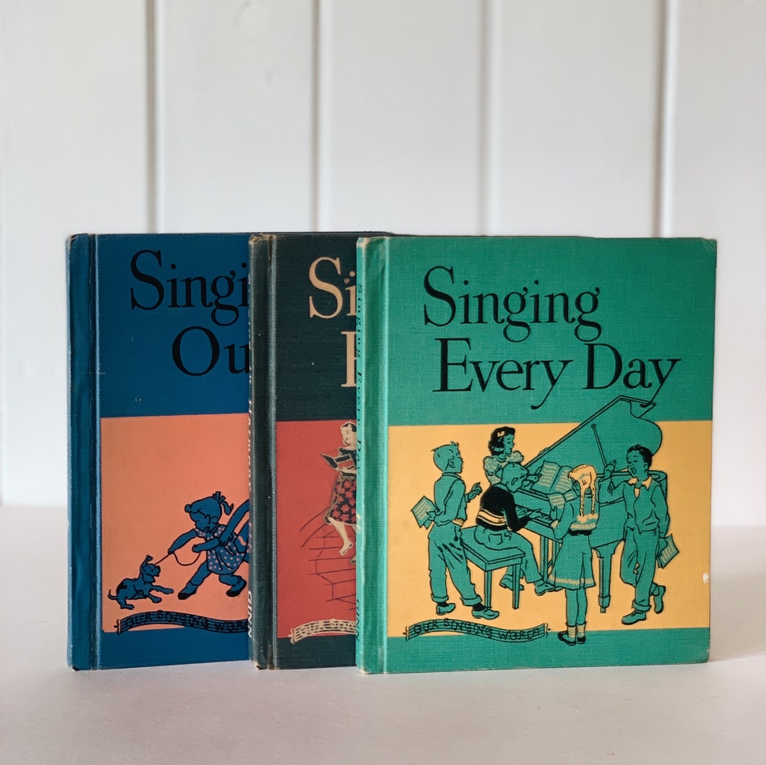 Music Books for Kids Our Singing World Vintage Music Textbook - Etsy