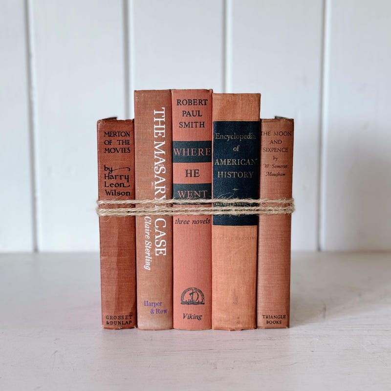 PrettyOldBooks - Etsy
