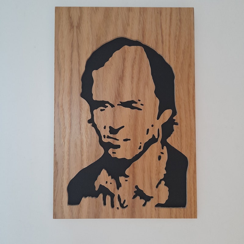 Scroll Saw Portrait - Etsy