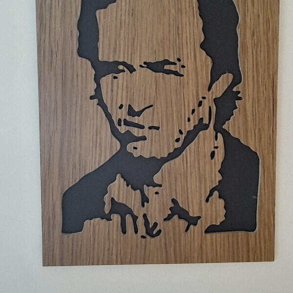 Scroll Saw Portrait - Etsy