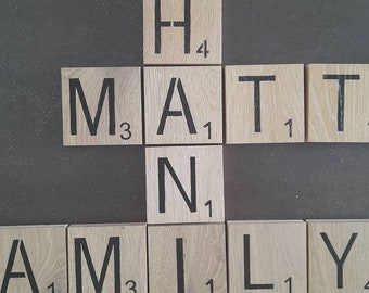 Giant Scrabble Letters - Etsy