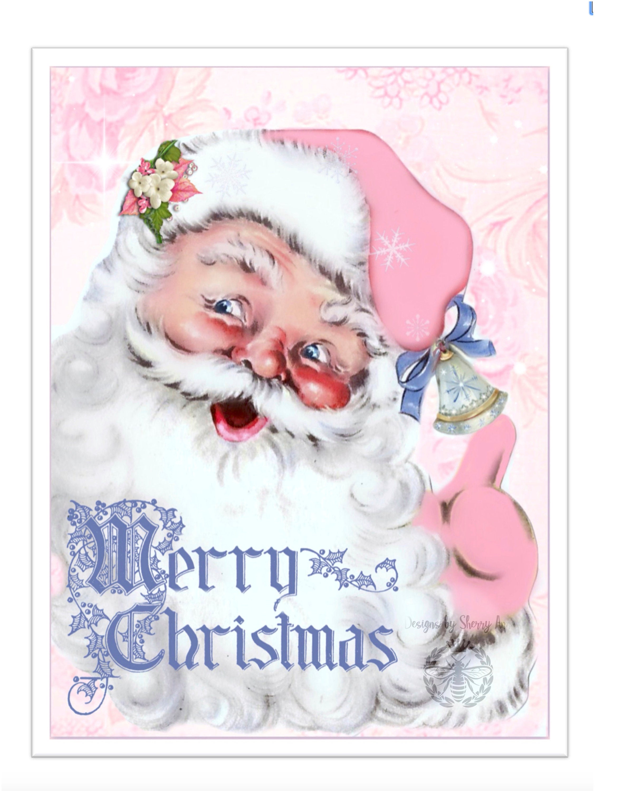 Vintage Christmas Print