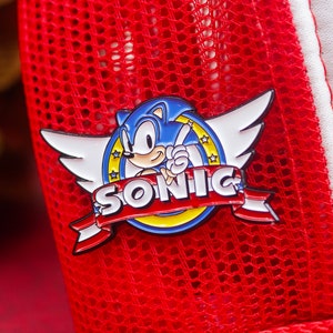 Sonic the Hedgehog Enamel Pin - Etsy