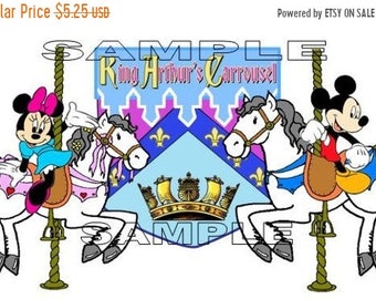 Carousel Scrapbook Paper - Etsy