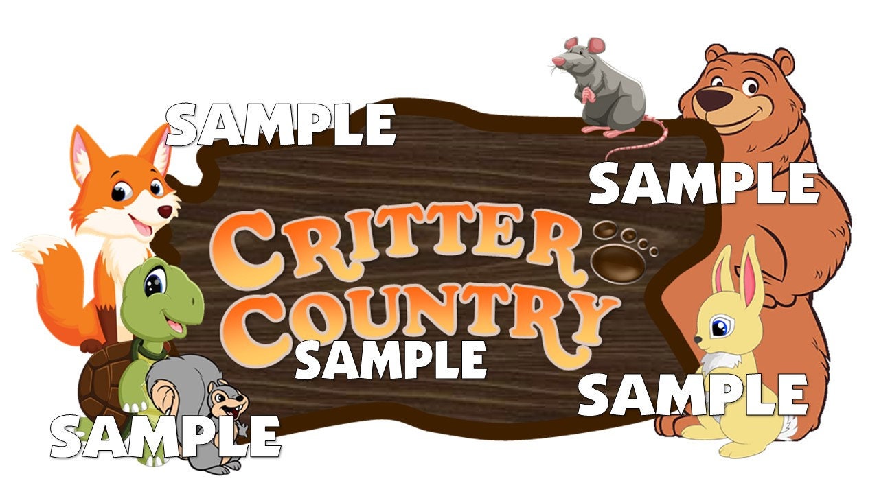 Disneyland Critter Country Sign Scrapbook Embellishment Paper Die Cut ...