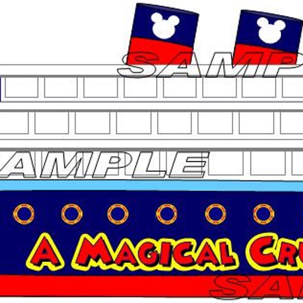 Papercraft 3d Cruise Ship - Etsy