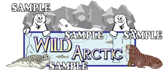 Sea World Seaworld Wild Arctic Scrapbook Embellishment Paper | Etsy