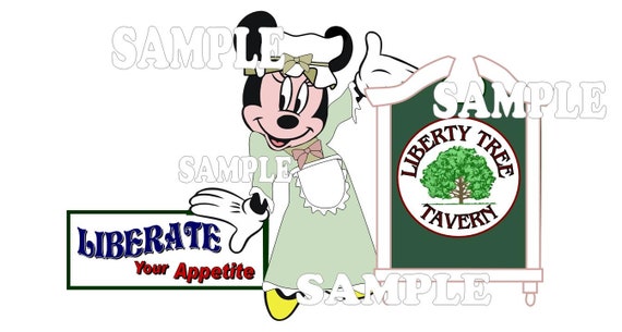 Disney World Magic Kingdom Liberty Tree Tavern Restaurant | Etsy