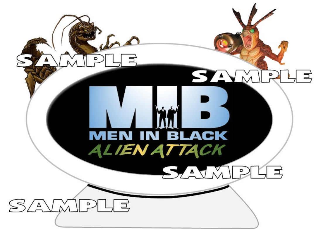 Universal Studios MIB Men in Black Alien Attack Ride Scrapbook ...