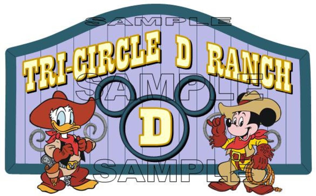 Disney World Fort Wilderness Tri-circle D Ranch Stables Scrapbook ...