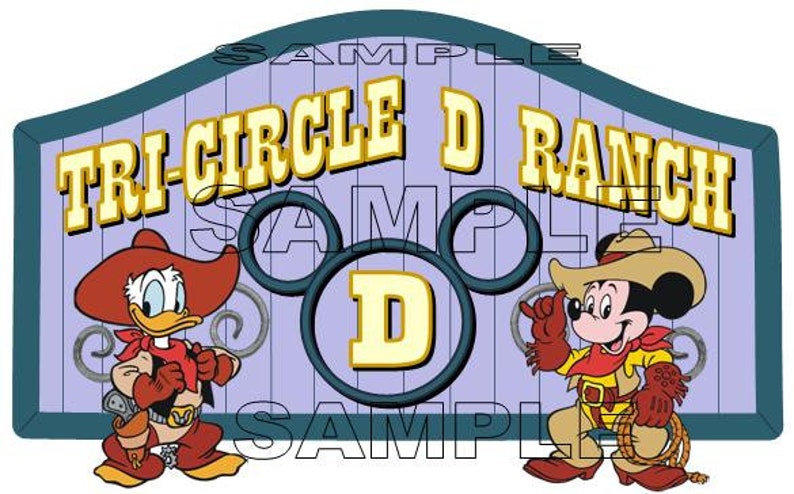 Disney World Fort Wilderness Tri-circle D Ranch Stables Scrapbook ...