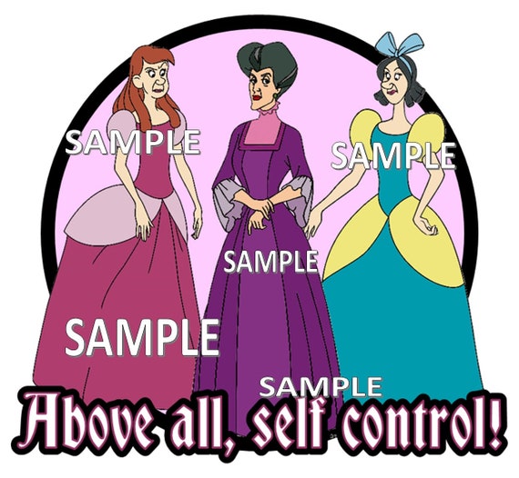 Evil Step Sisters Disney 3132