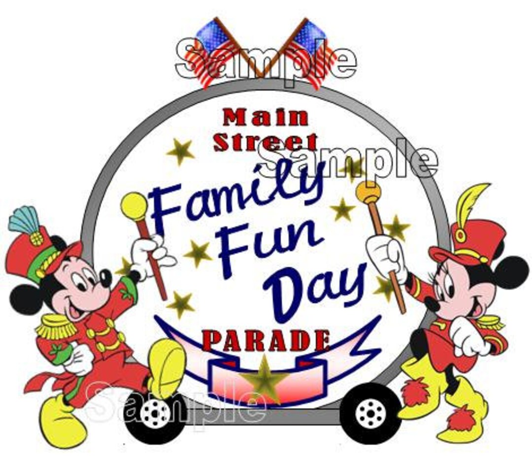 Disney World Magic Kingdom Family Fun Day Parade Scrapbook ...