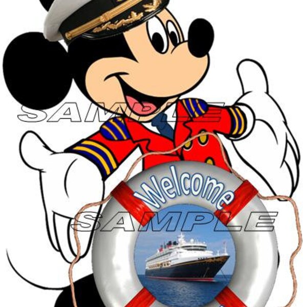Captain Mickey - Etsy