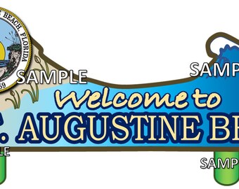 St.augustine Sign - Etsy
