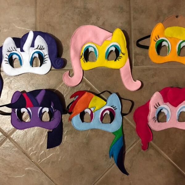 My Little Pony Mask - Etsy