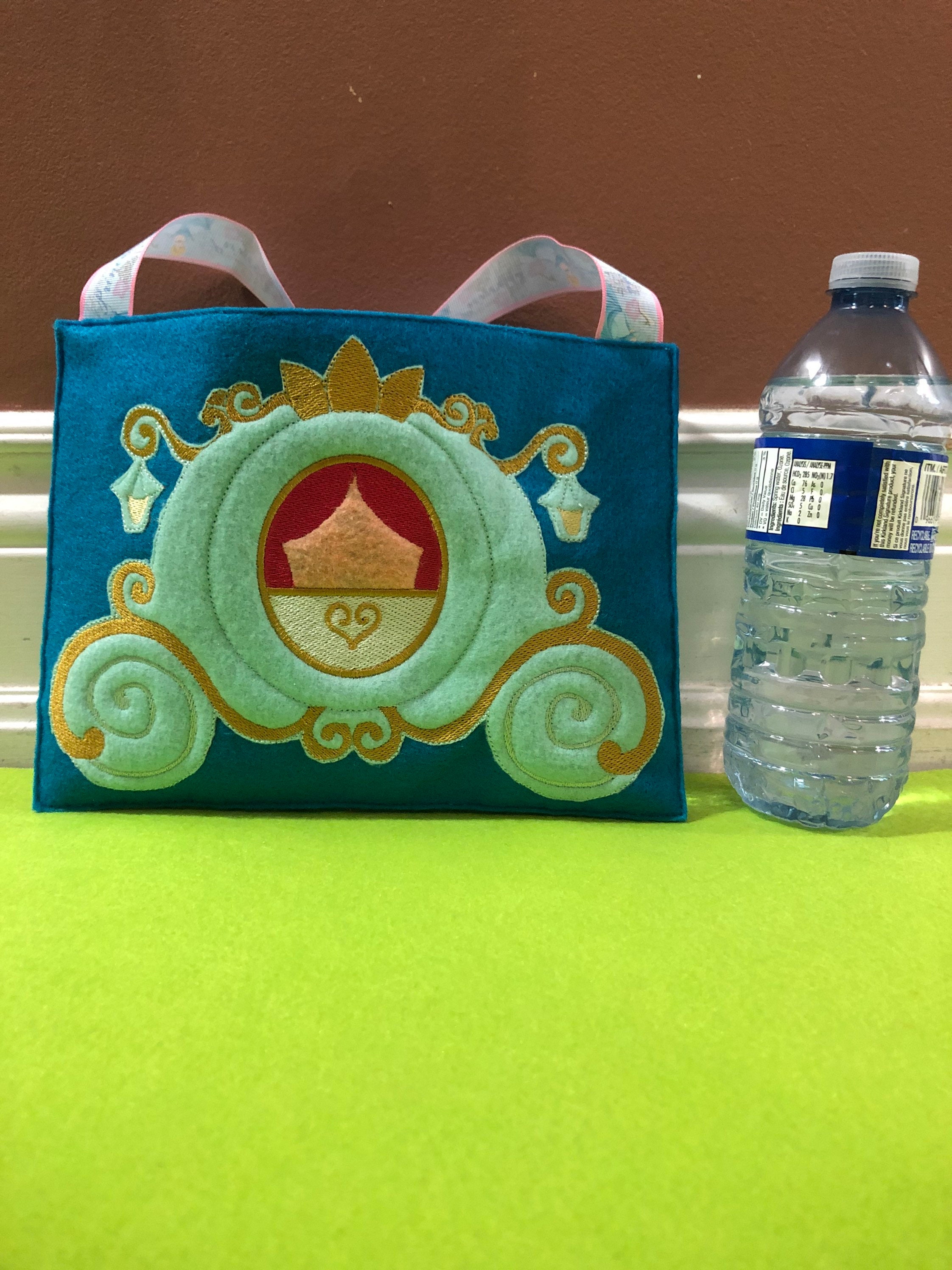 Felt Cinderella inspired finger puppet set with bag pretend | Etsy