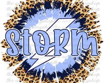 Storm Baseball Logo - Etsy