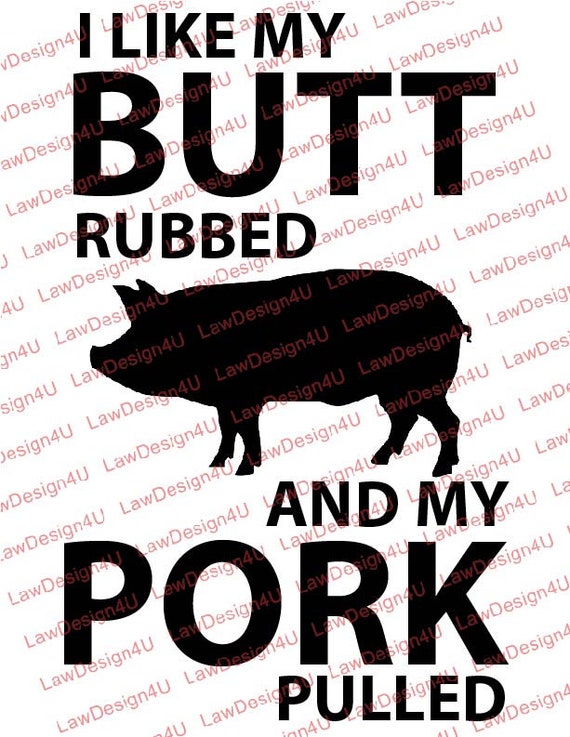 Pulled Pork Design SVG & PNG - Etsy